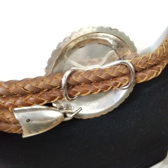 Vintage | Accessories | Vintage Two Strains Woven Braided Rope Belt ...